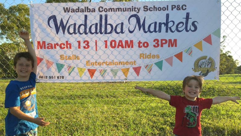 Supporting the Wadalba Community School P&C Markets - Hudson Homes